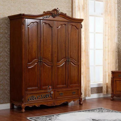 Wooden Handcrafted Almirah ALM 0022